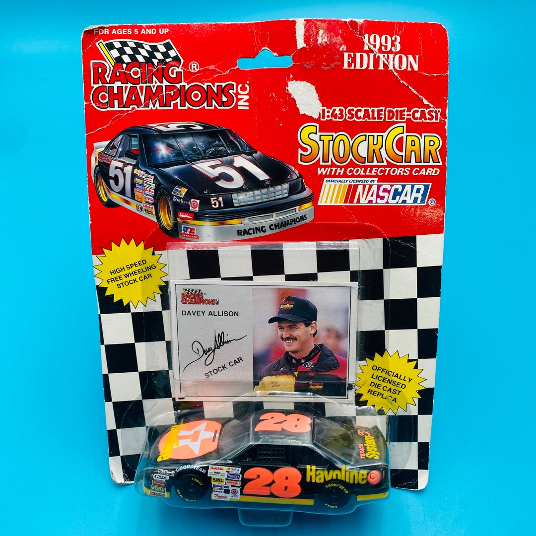 Davey Allison #28 1993 Racing Champions 1/43 NASCAR Diecast & Trading ...
