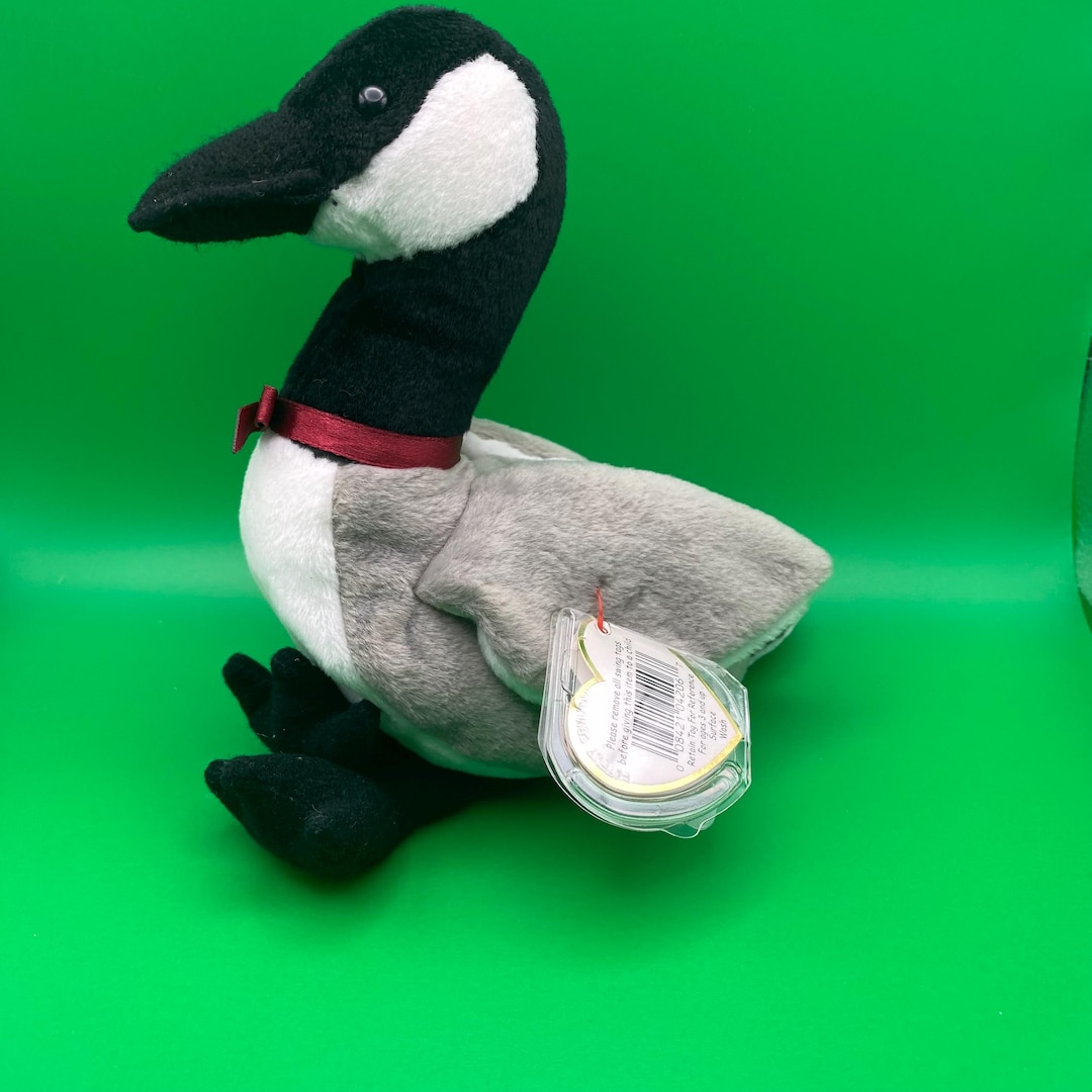 Ty Beanie Baby Loosy the Goose DOB March 29, 1998 - Etsy