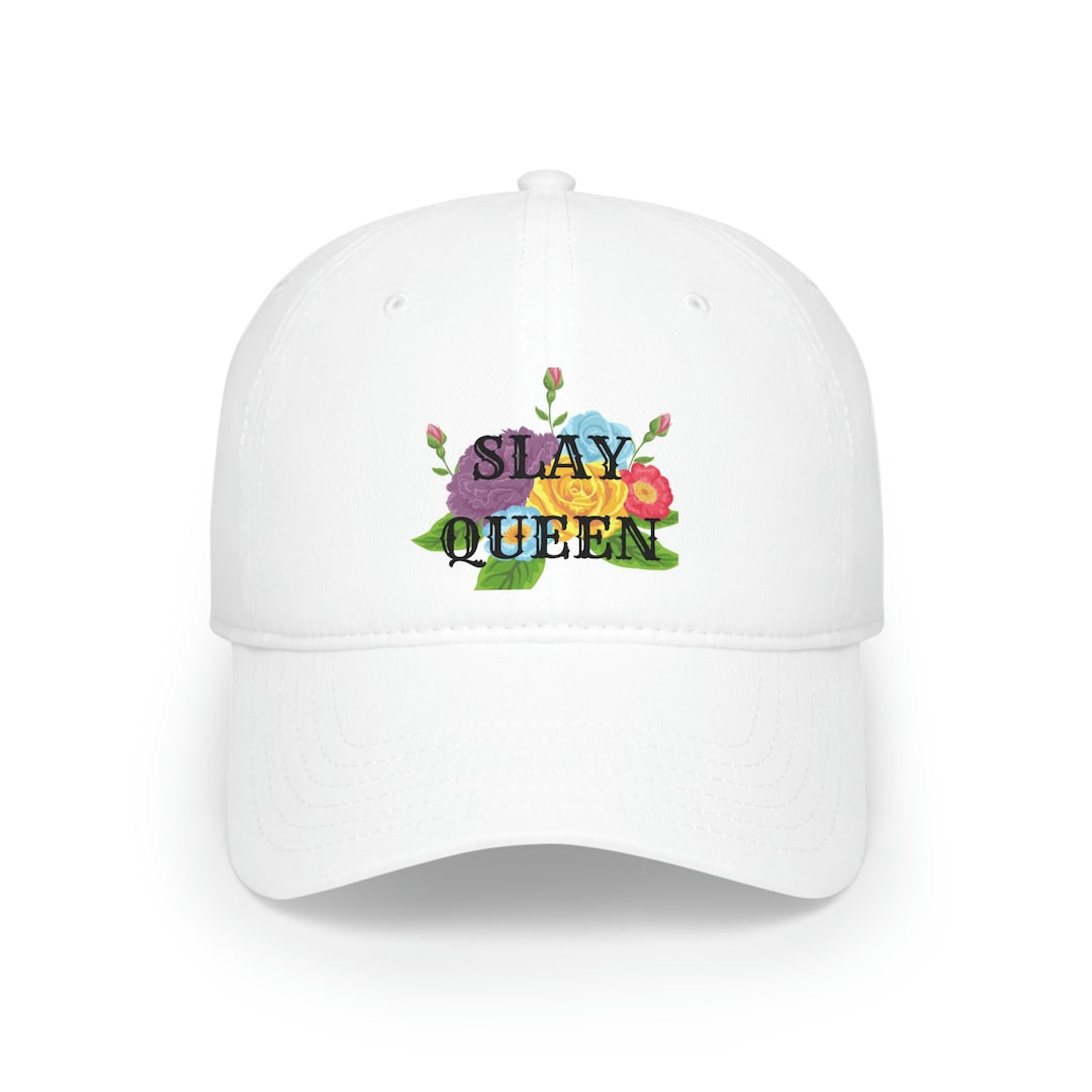 Baseball Hat Slay Queen, Slay Queen Baseball Cap, Retro Slay Hat, Slay ...
