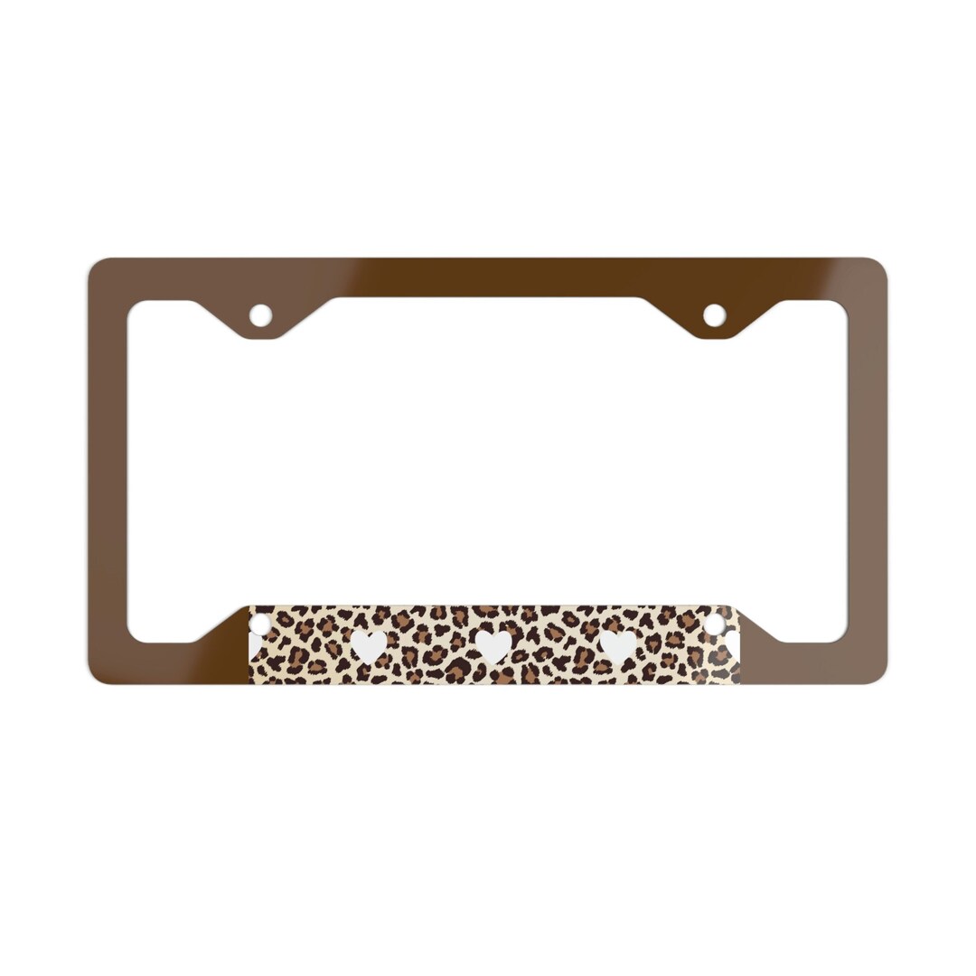 License Plate Frame Cheetah, License, License Plate Cover, Cheetah ...