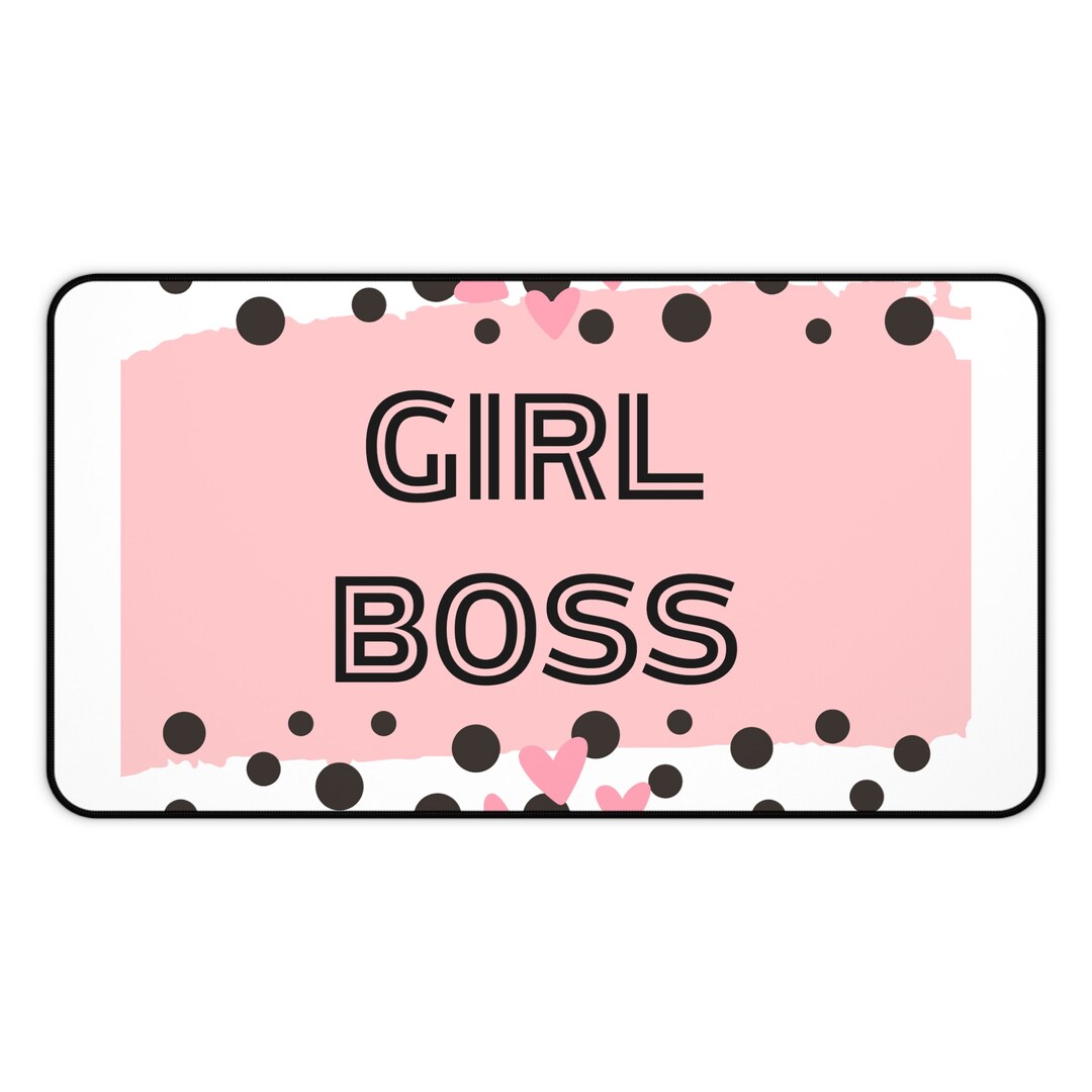 Girl Boss Desk Mat - Etsy