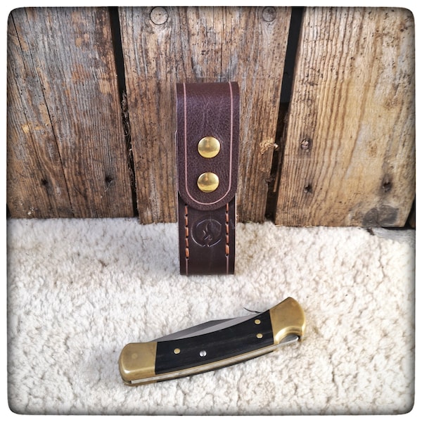 Buck 110 Leather Sheath - Etsy
