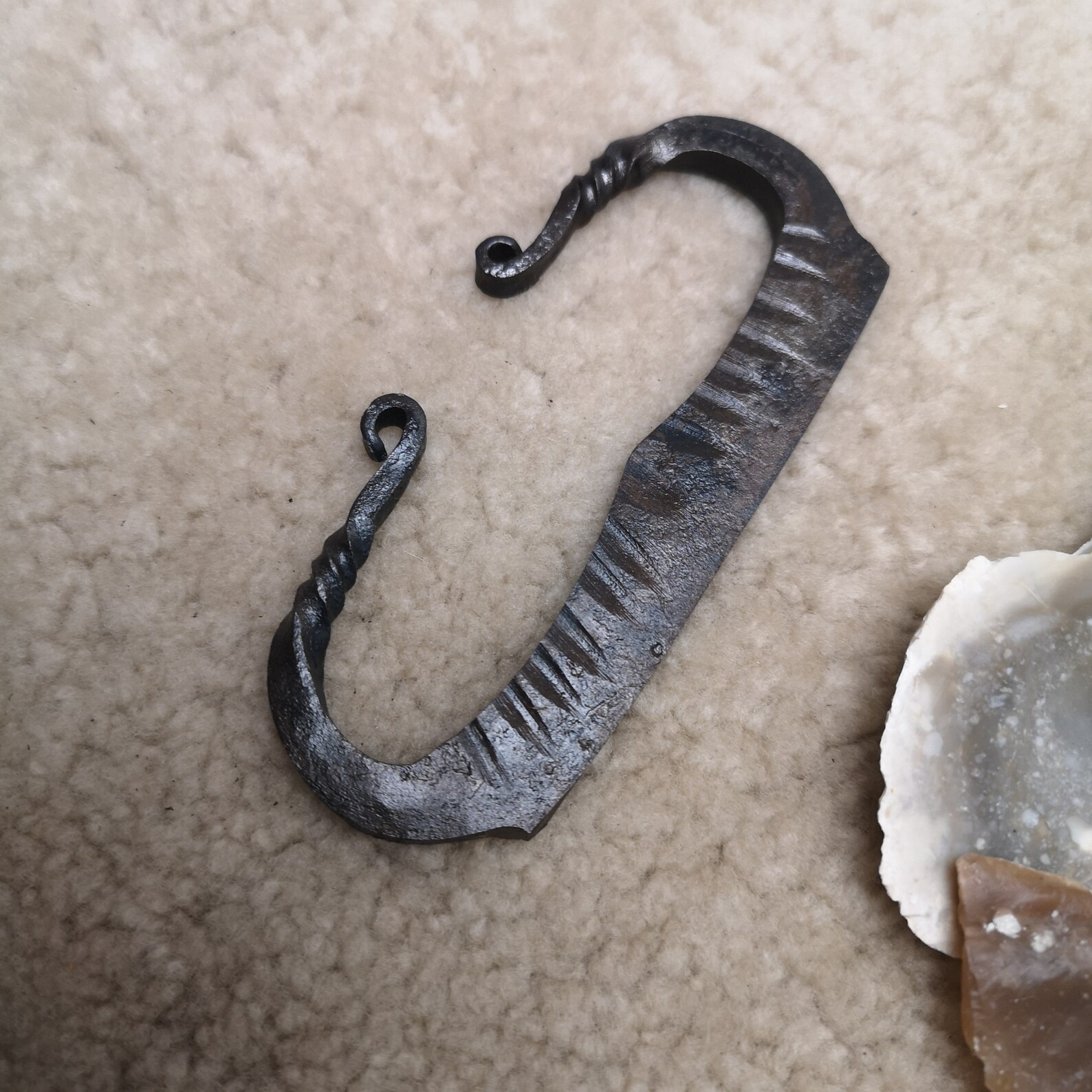 HAND FORGED VIKING Firesteel DeLuxe Flint & Steel | Etsy