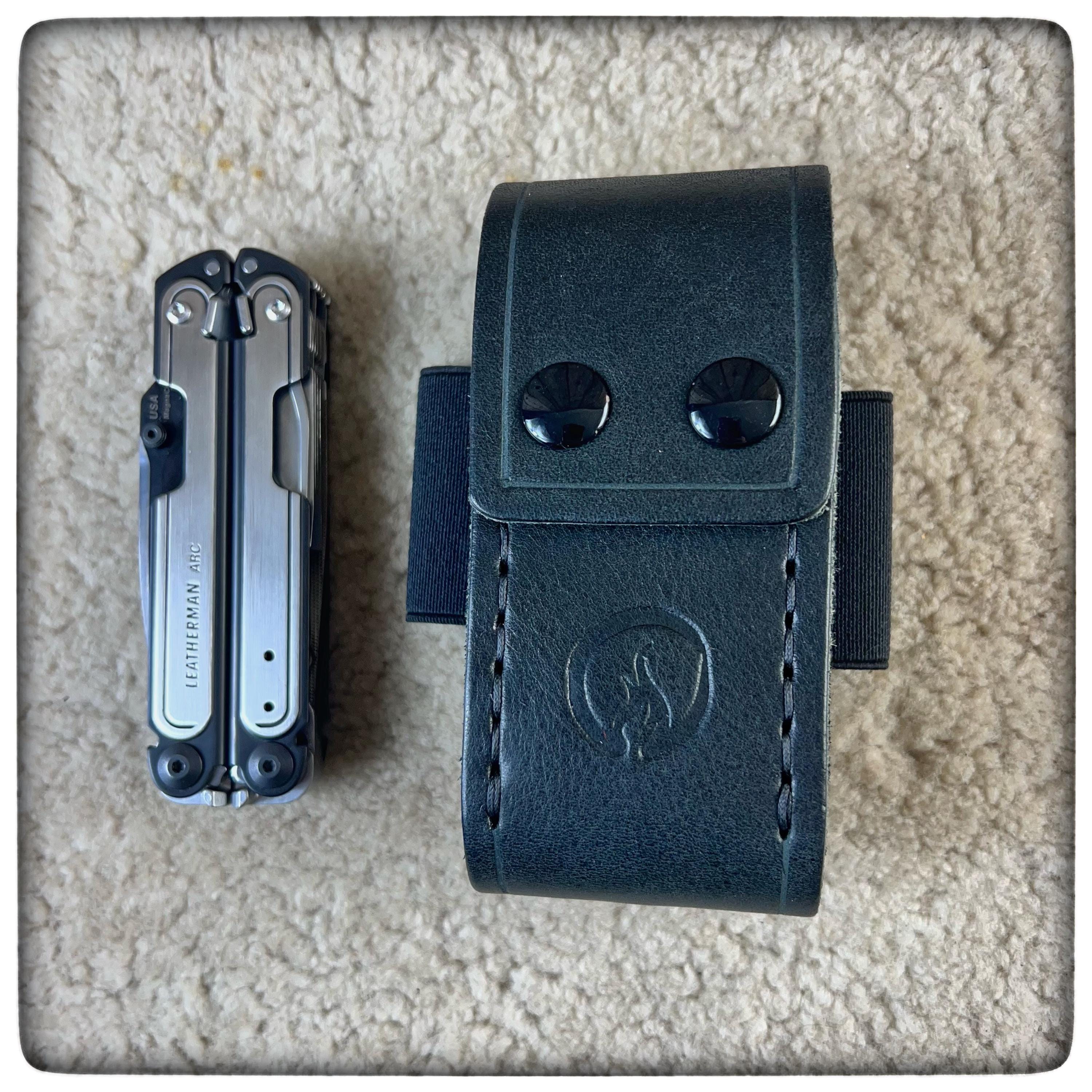 LEATHERMAN® ARC Deluxe Leather Sheath (pockets for Bits,extender ...
