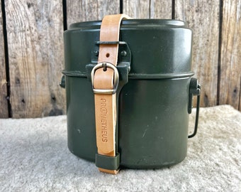 REPLACEMENT LEATHER STRAP for Swedish Army M40 M44 Mess Kit - Etsy