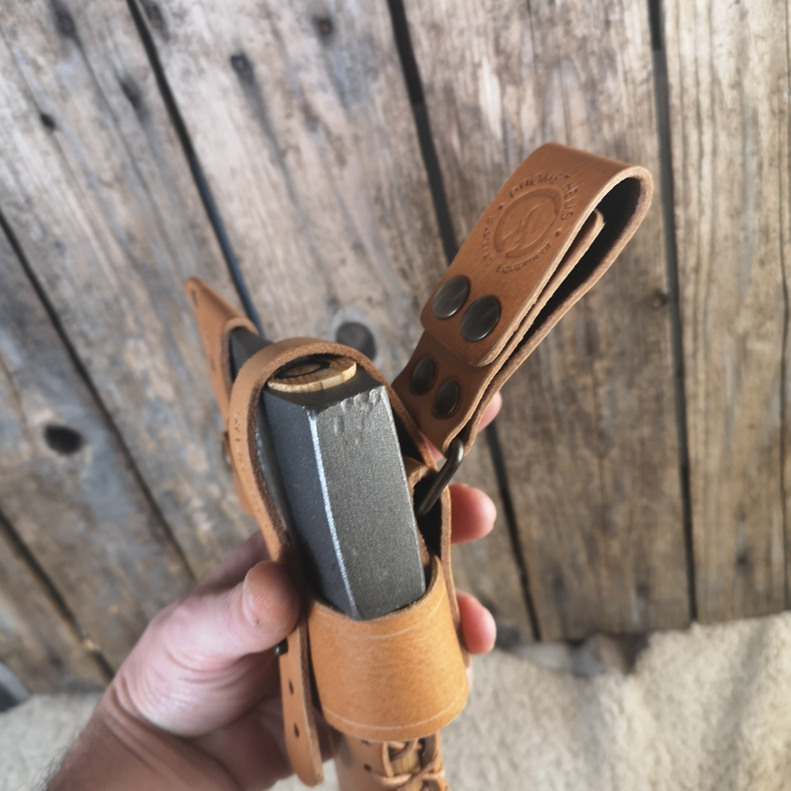 AXE HOLDER Quick Release Belt Loop With SECURITY Lock | Etsy