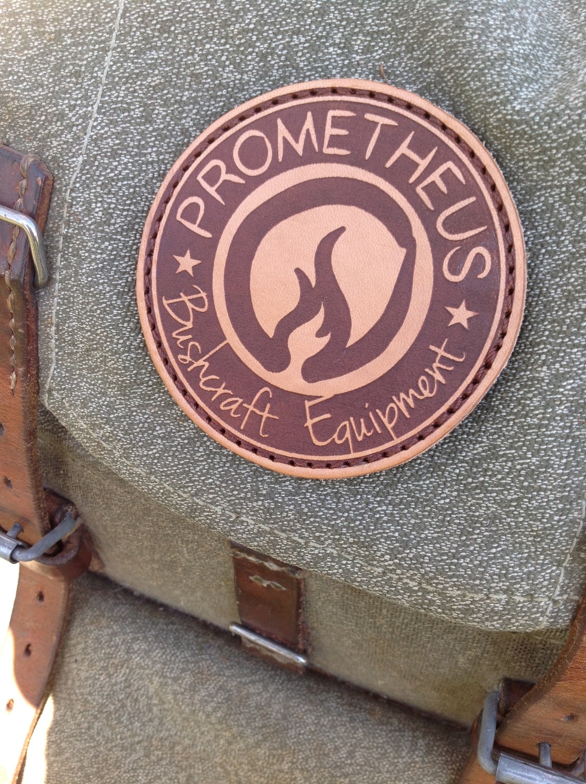 PROMETHEUS LEATHER PATCH | Etsy