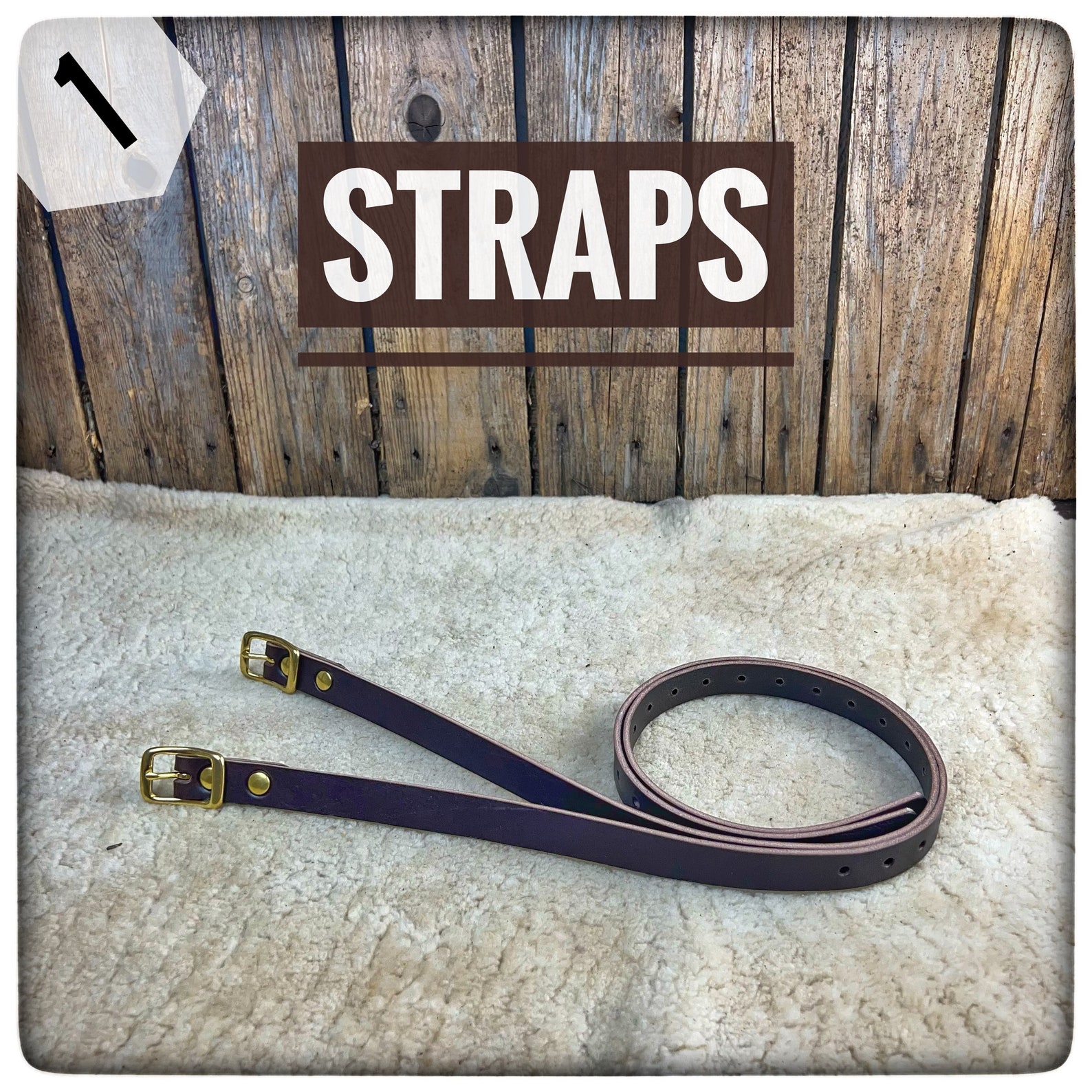 LEATHER STRAPS System for Wool Blanket - Etsy UK