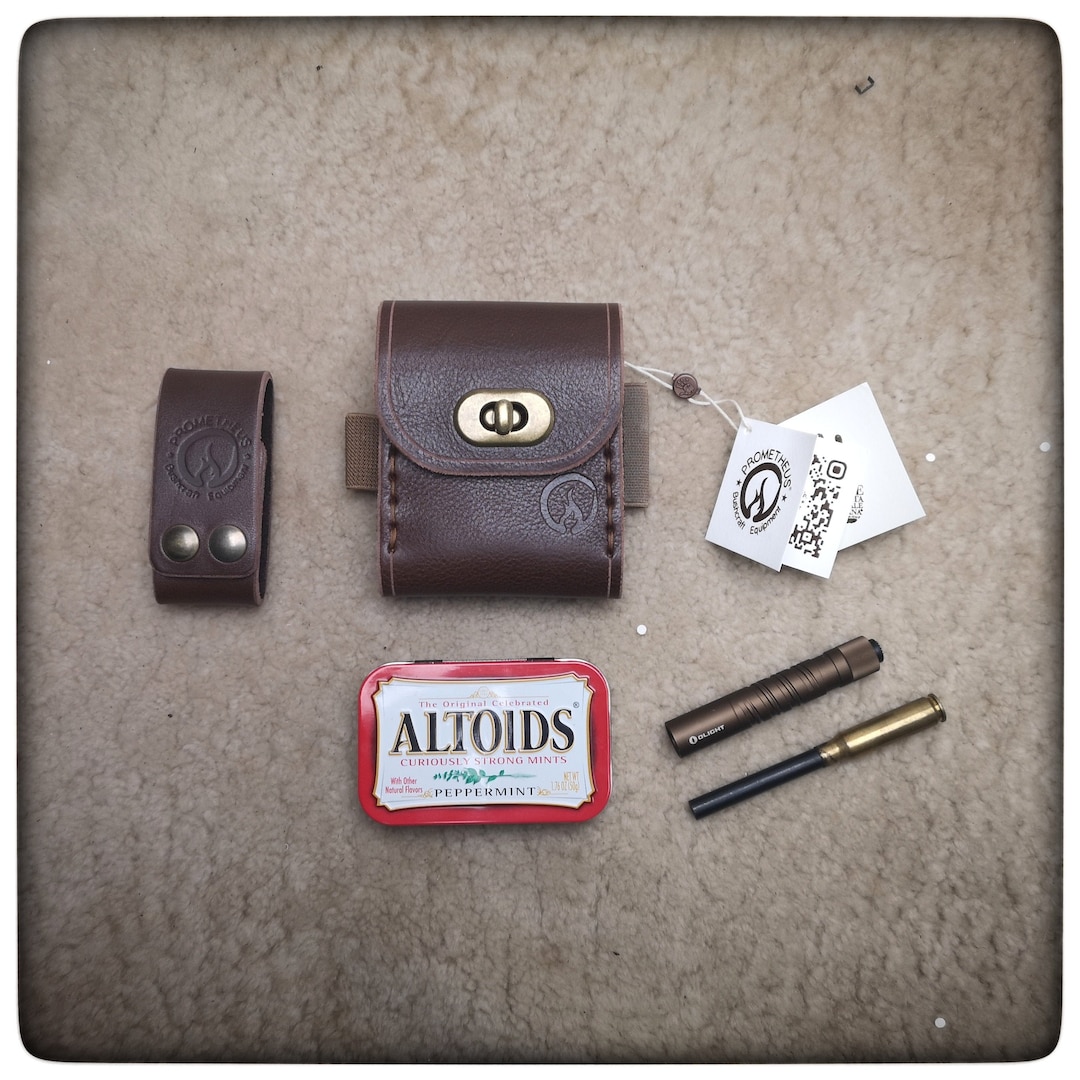 BUSHMEN ESSENTIAL Tin Pouch (double Carry) - Etsy