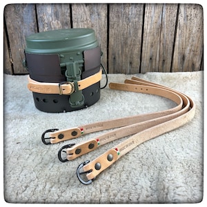 REPLACEMENT LEATHER STRAP for Swedish Army M40 - M44 Mess Kit - Etsy