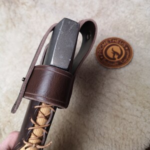 AXE HOLDER Belt Loop With SECURITY Lock | Etsy