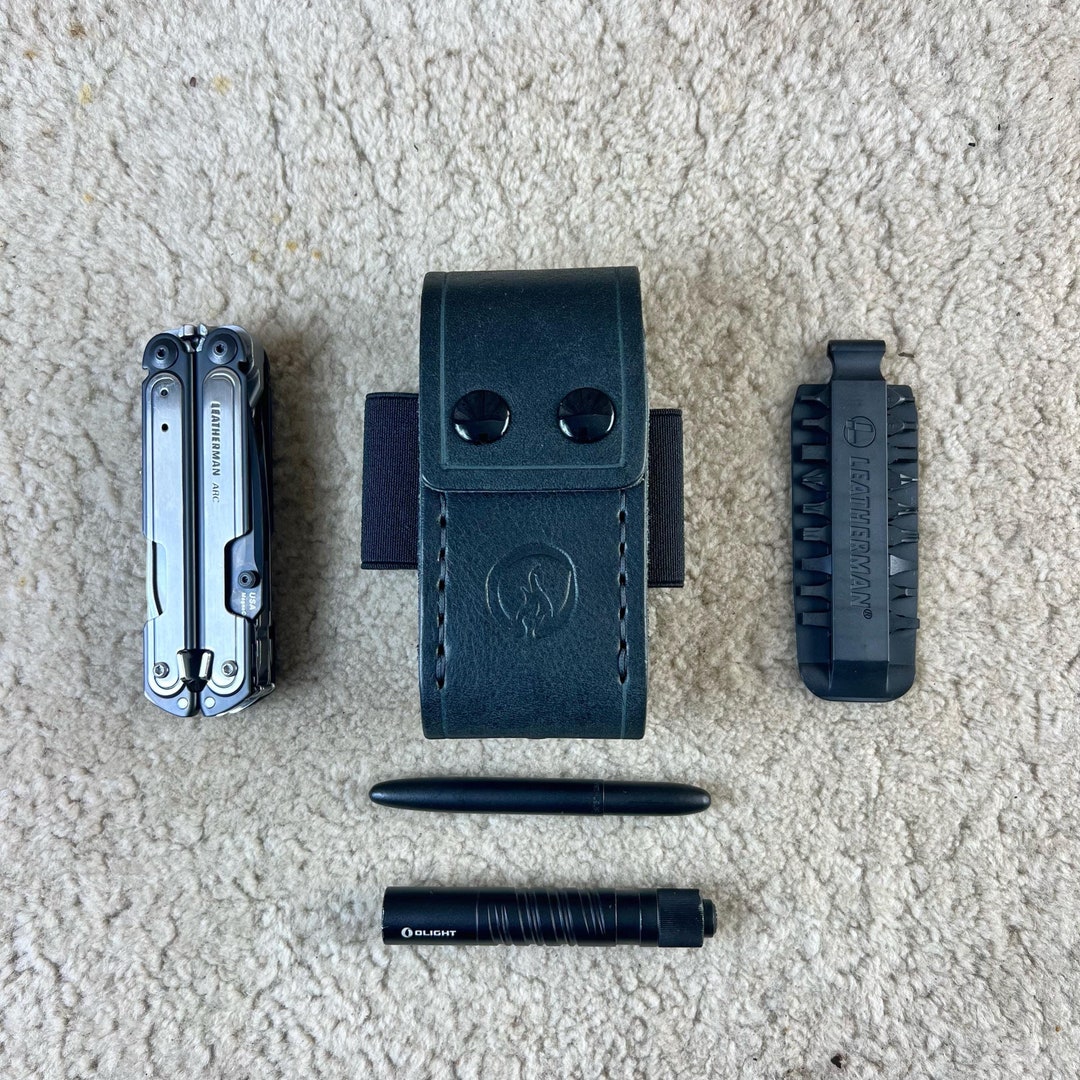 LEATHERMAN® ARC Deluxe Leather Sheath (pockets for Bits,extender ...