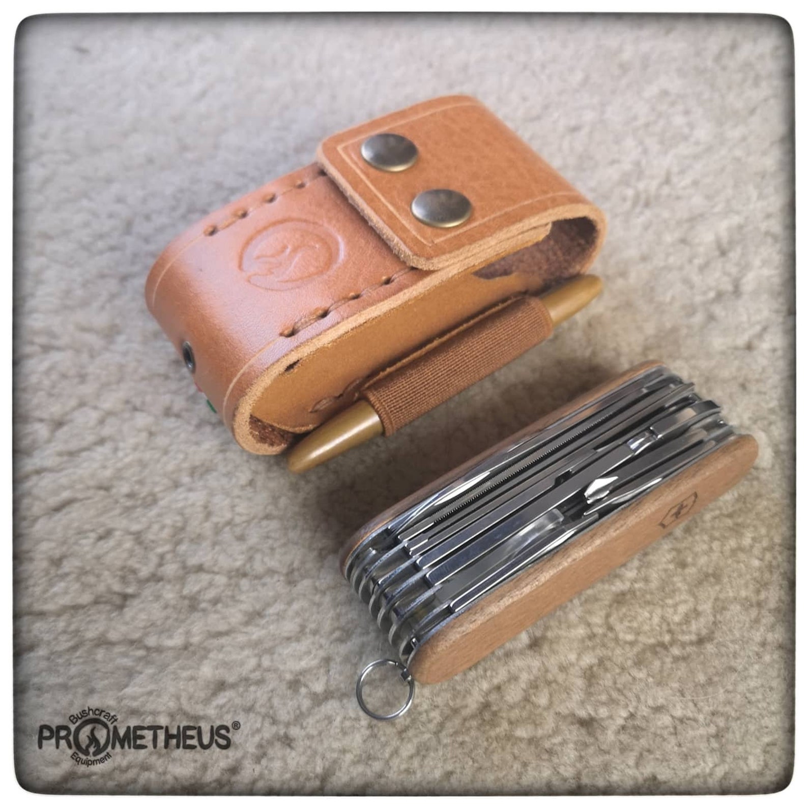 VICTORINOX® SWISSCHAMP Leather Sheath With Elastic Bands - Etsy