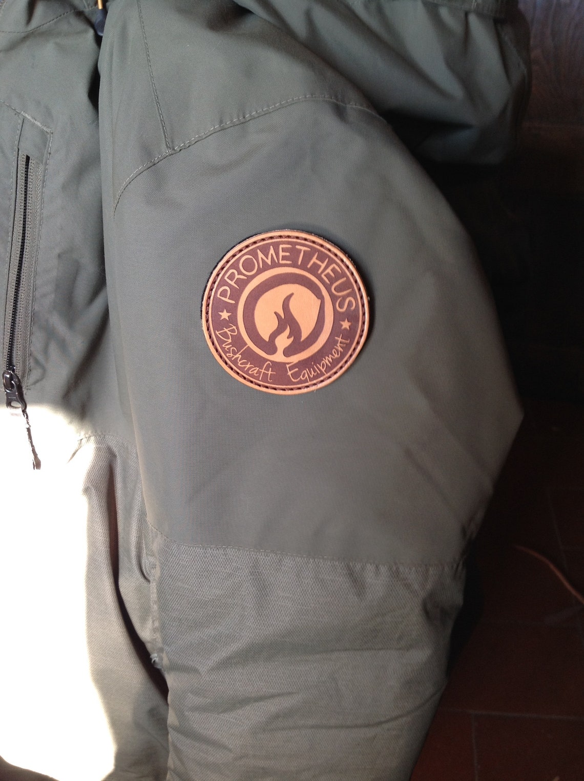 PROMETHEUS LEATHER PATCH | Etsy