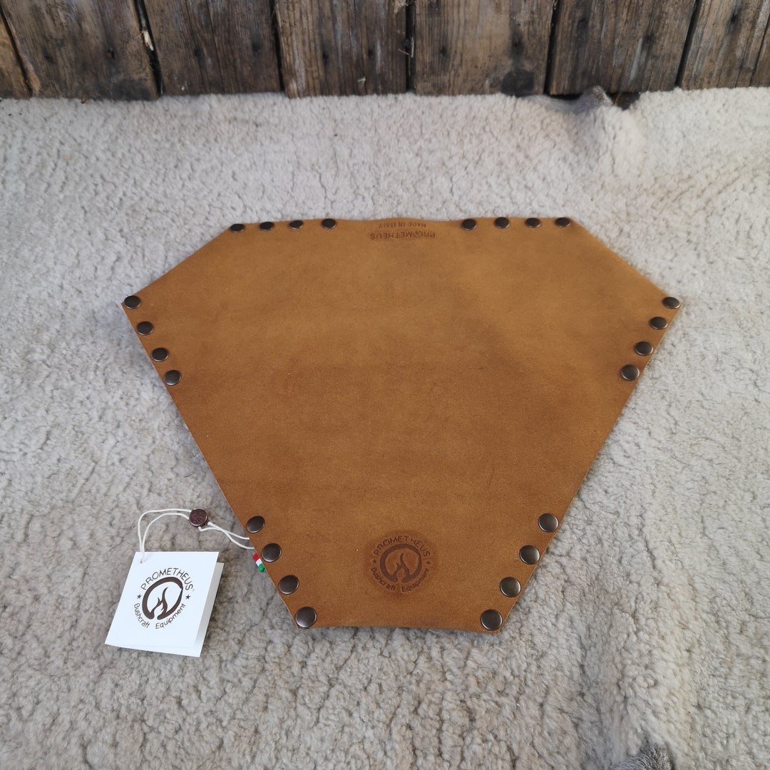 BUSHCRAFT CAMP STOOL Suede Leather - Etsy