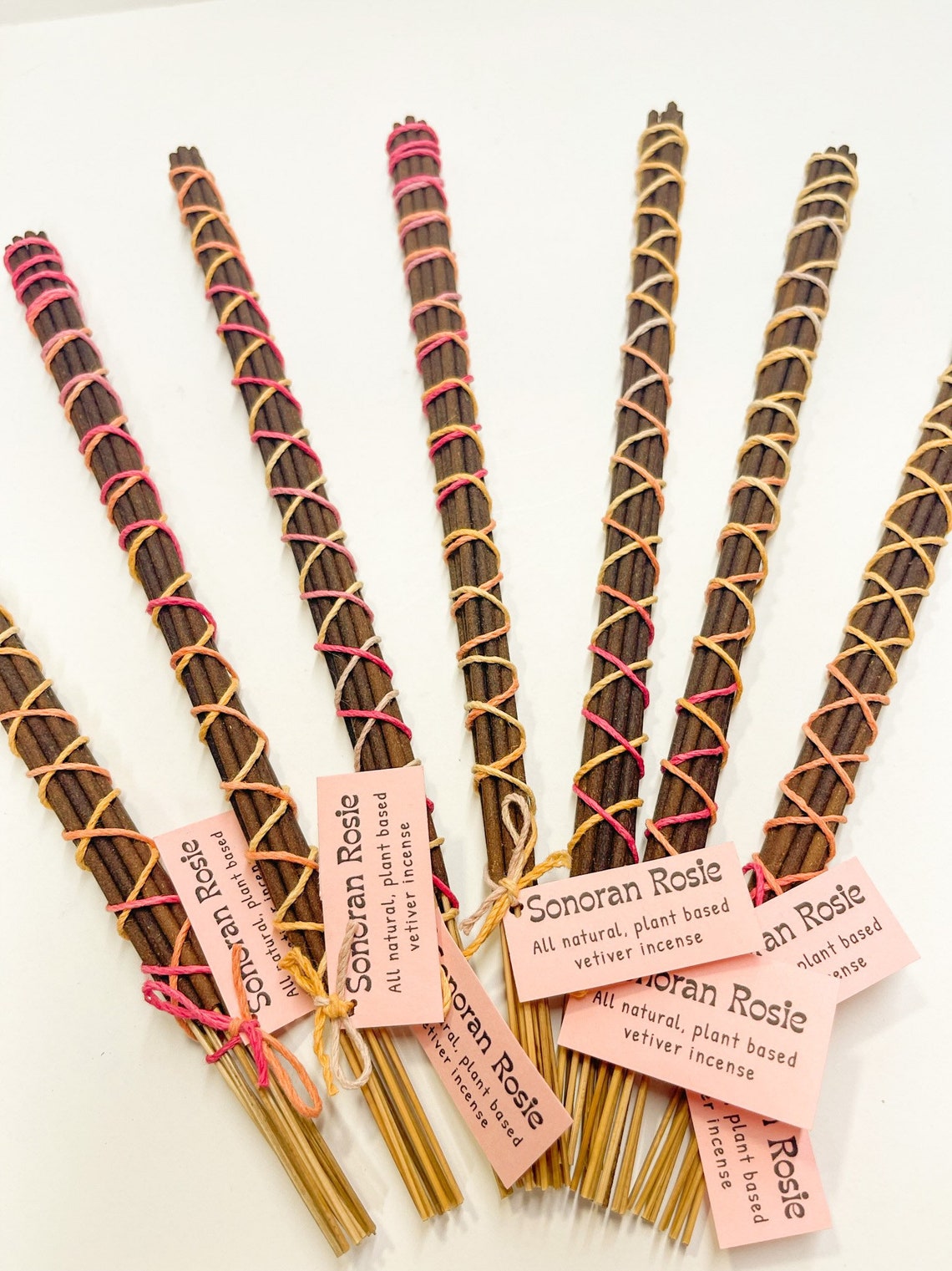 Organic Vetiver Essential Oil Incense Sticks - Etsy