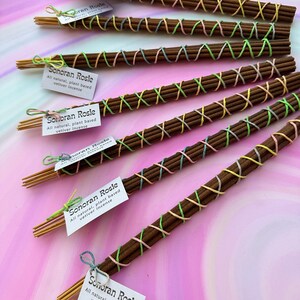 Organic Vetiver Essential Oil Incense Sticks - Etsy