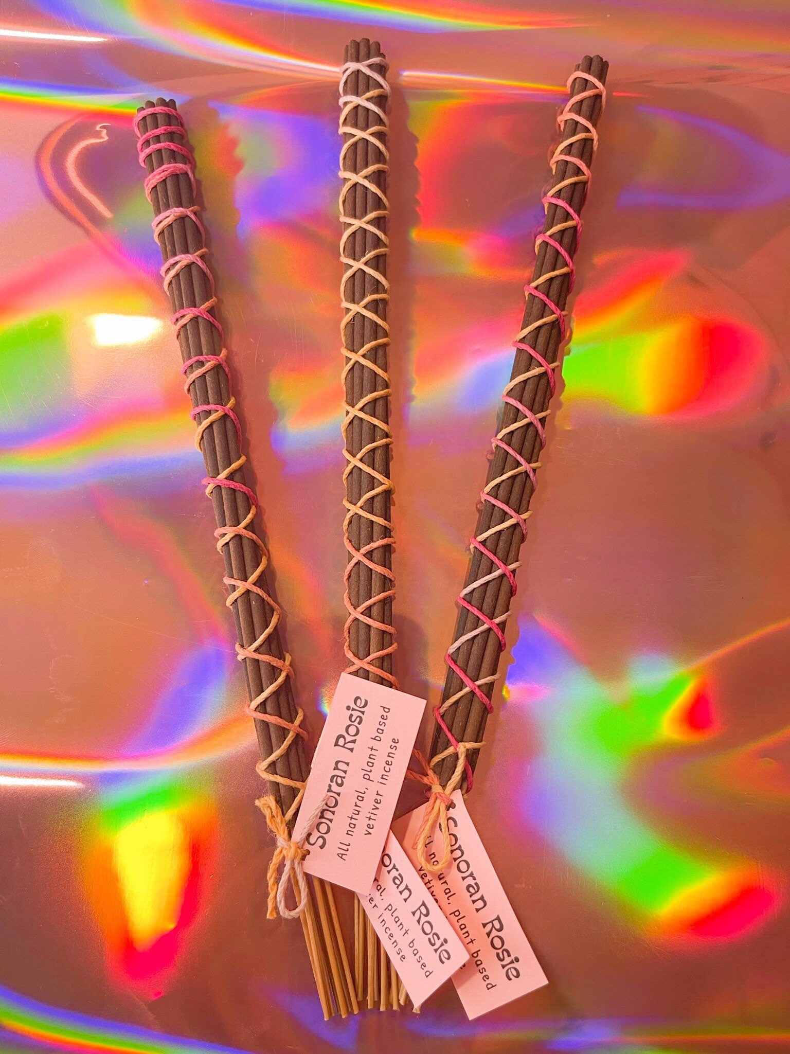 Organic Vetiver Essential Oil Incense Sticks - Etsy