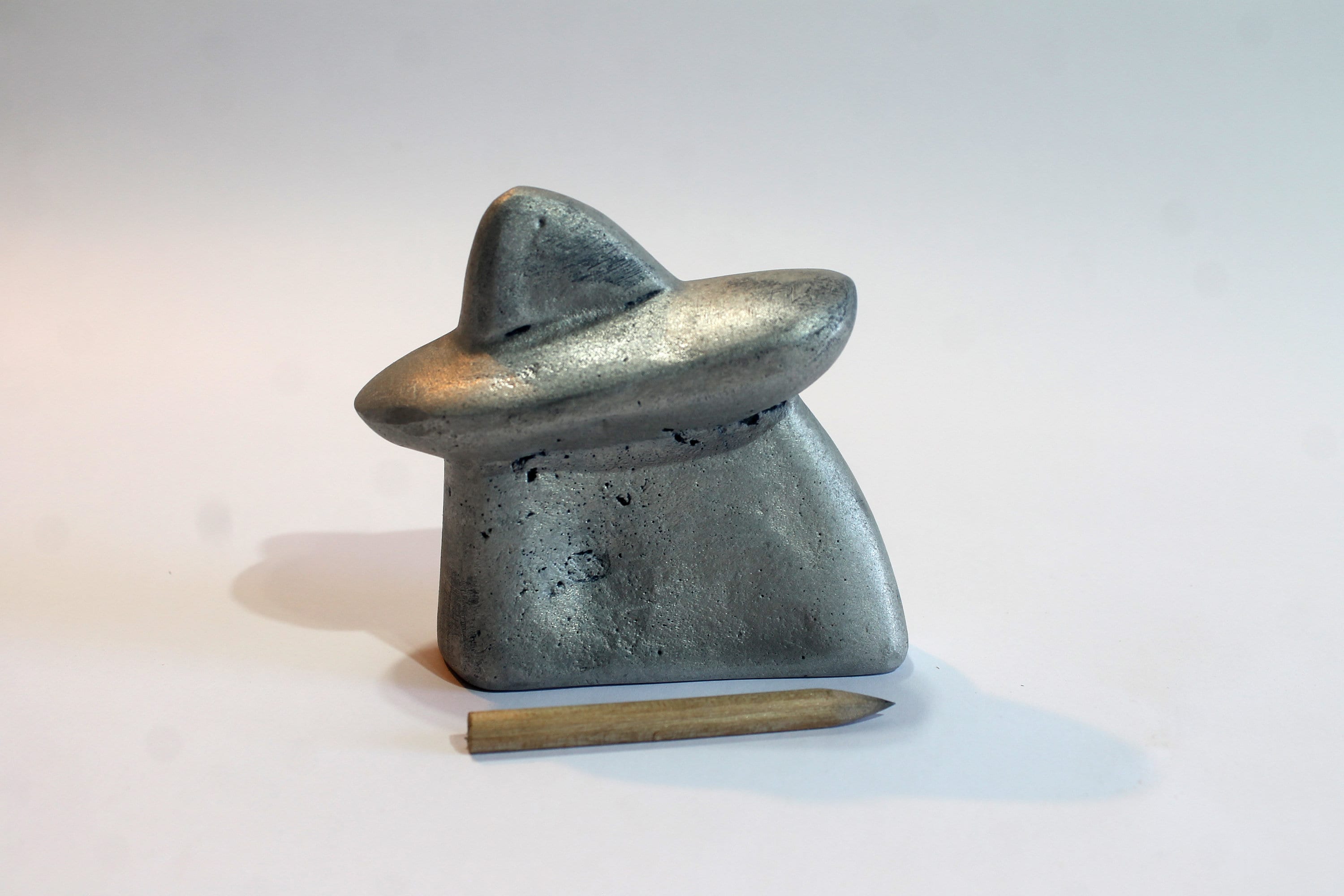 Untitled, 3/10, Abstract Sand Mold Cast Aluminium Sculpture With a ...