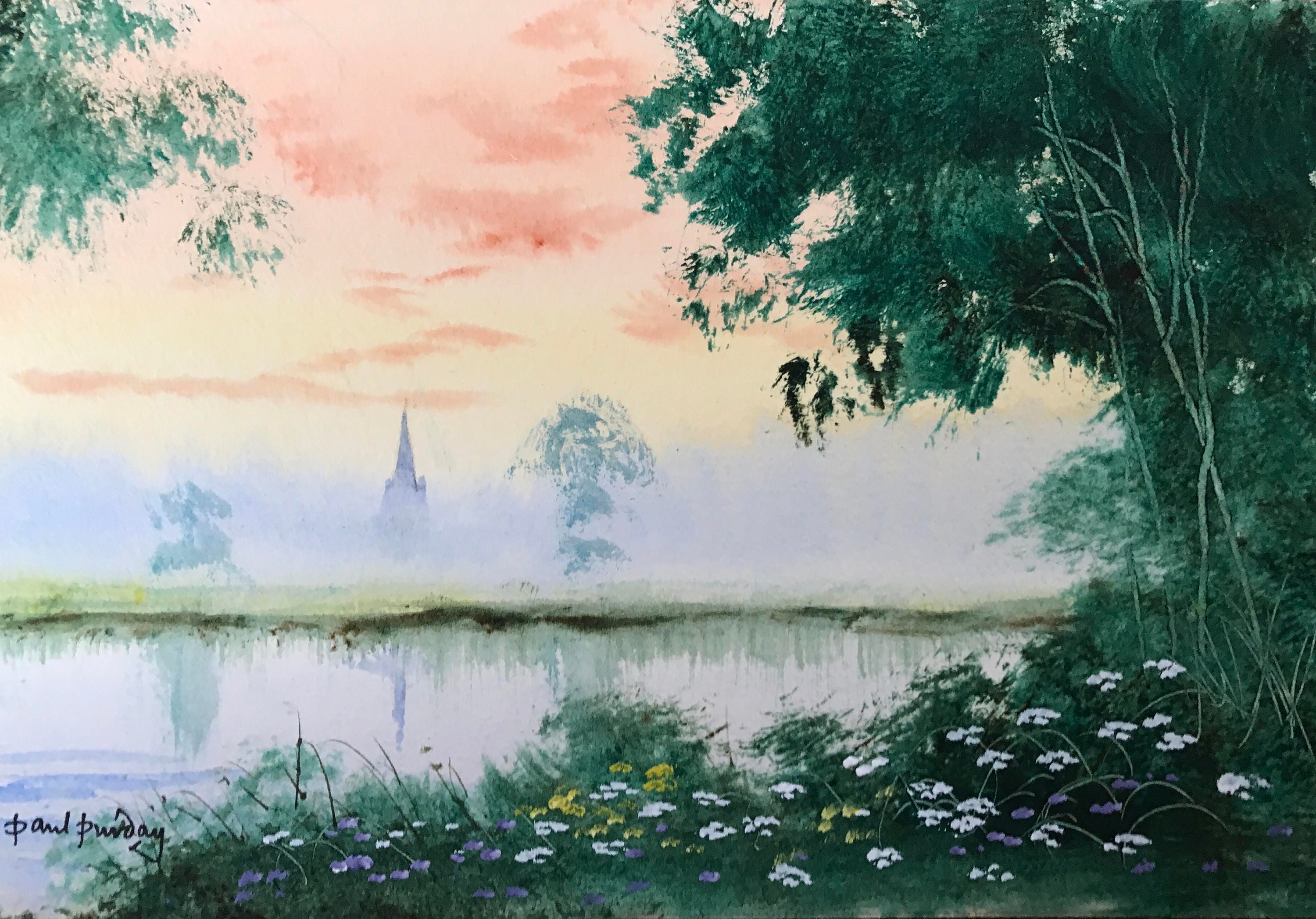 Summer Reflections, Reflections, Summer Landscape, Summer Flowers ...