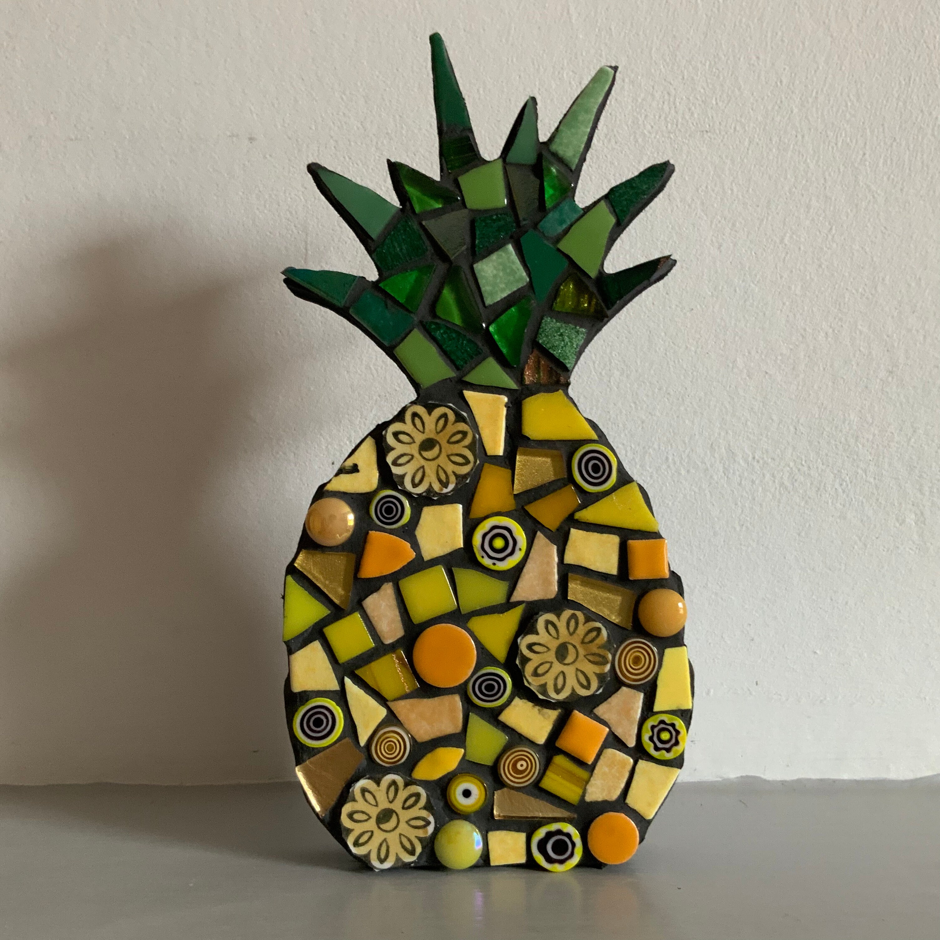 Mosaic Pineapple free Standing - Etsy