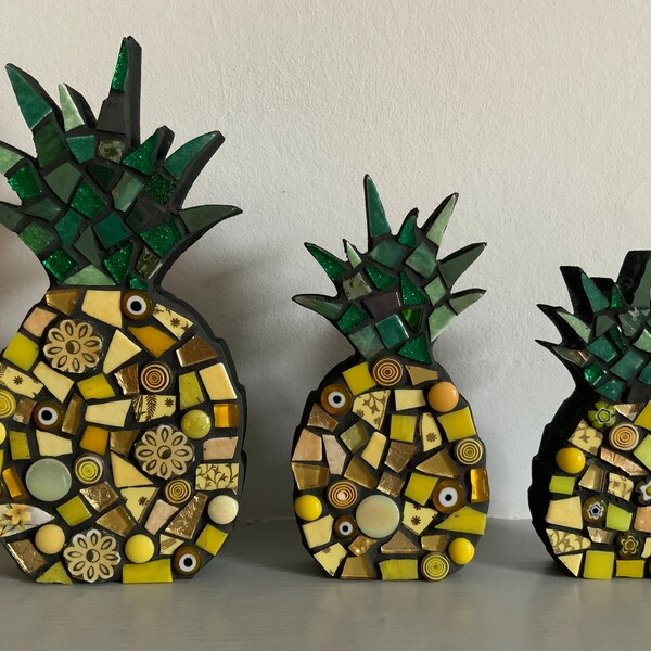 Pineapple Mosaics - Etsy