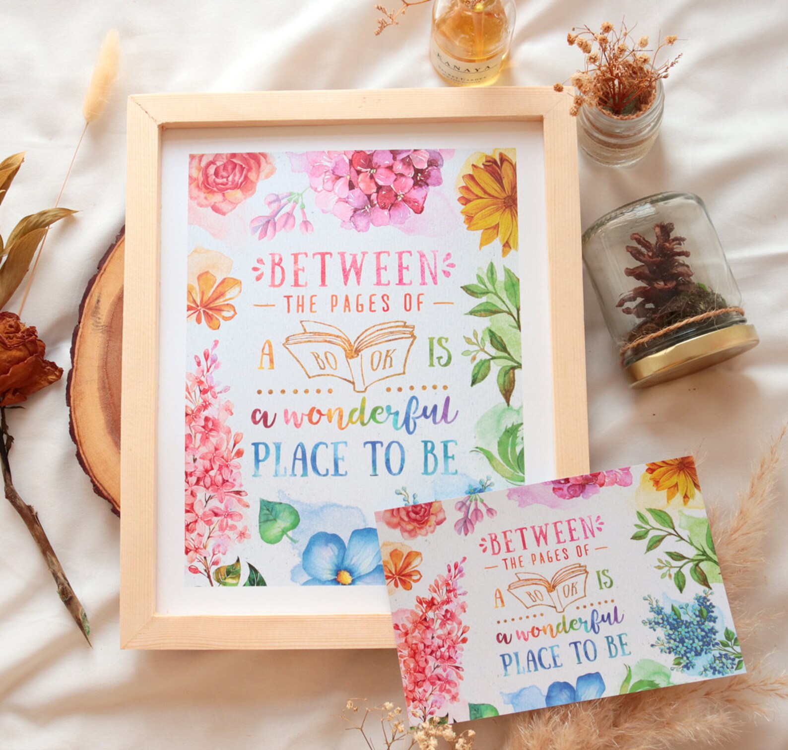 Between the Pages Print - Etsy