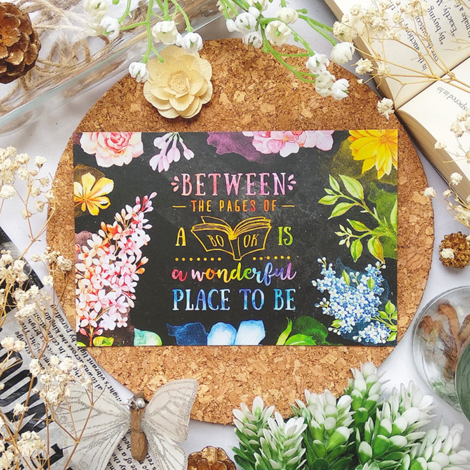 Between the Pages Print - Etsy