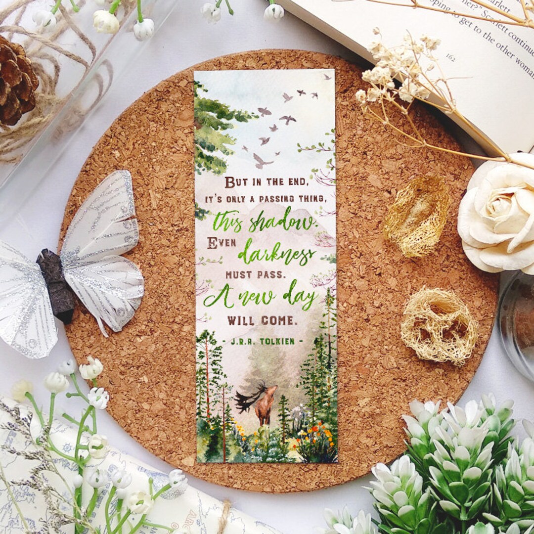 But in the End Bookmark - Etsy