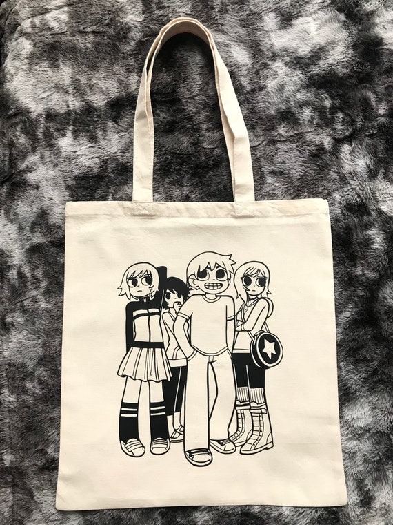 Scott Pilgrim Vs. the World Cotton Tote Bag Ramona Flowers - Etsy