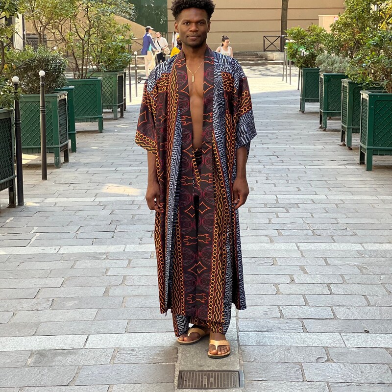 African Kimono Pattern - Etsy