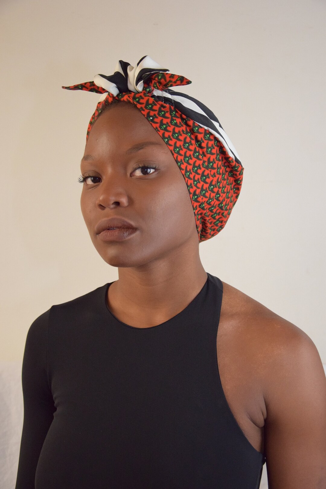 Easy to Tie Turban 5 Patterns, Headband, Scarf, Band, Tripe - Etsy