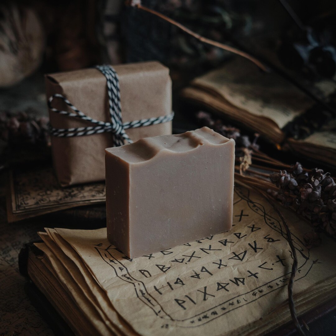 Grimoire Soap Bar / Artisanal Vegan Soap / Horror & Macabre / Gothic ...