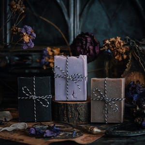 Grimoire Soap Bar / Artisanal Vegan Soap / Horror & Macabre / Gothic ...
