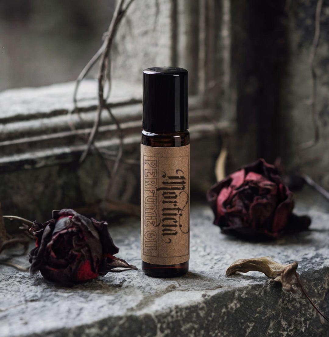 Morticia Perfume Oil 10ml / Horror & Macabre / Gothic Goth Spooky ...
