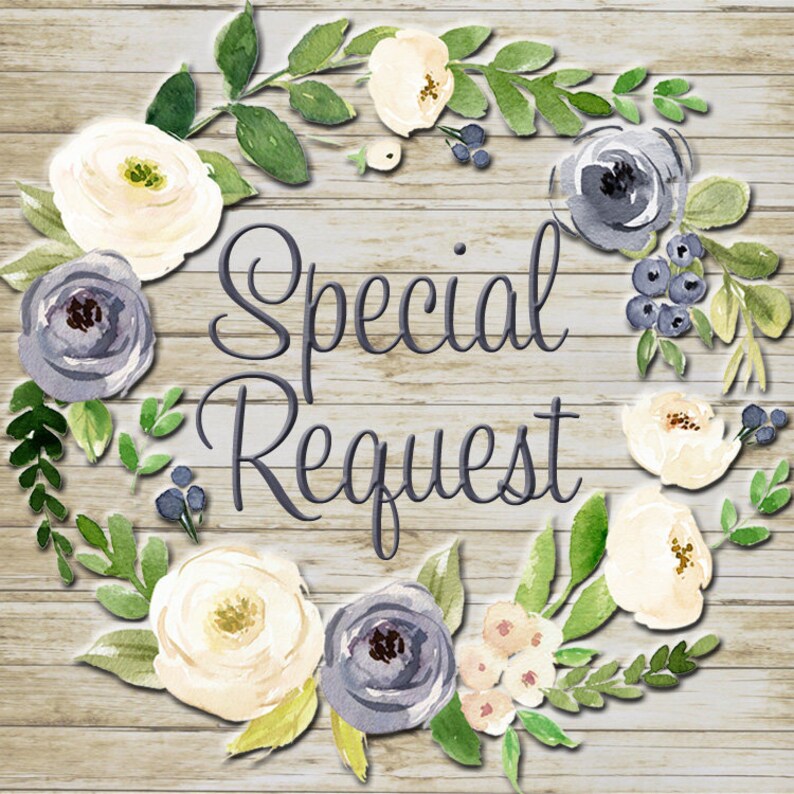 Special Request - Etsy