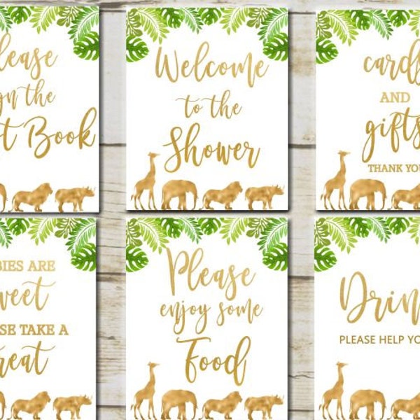 Safari Signs - Etsy