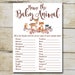 Woodland Baby Shower Game, Name the Baby Animals Game, Woodland Forest ...