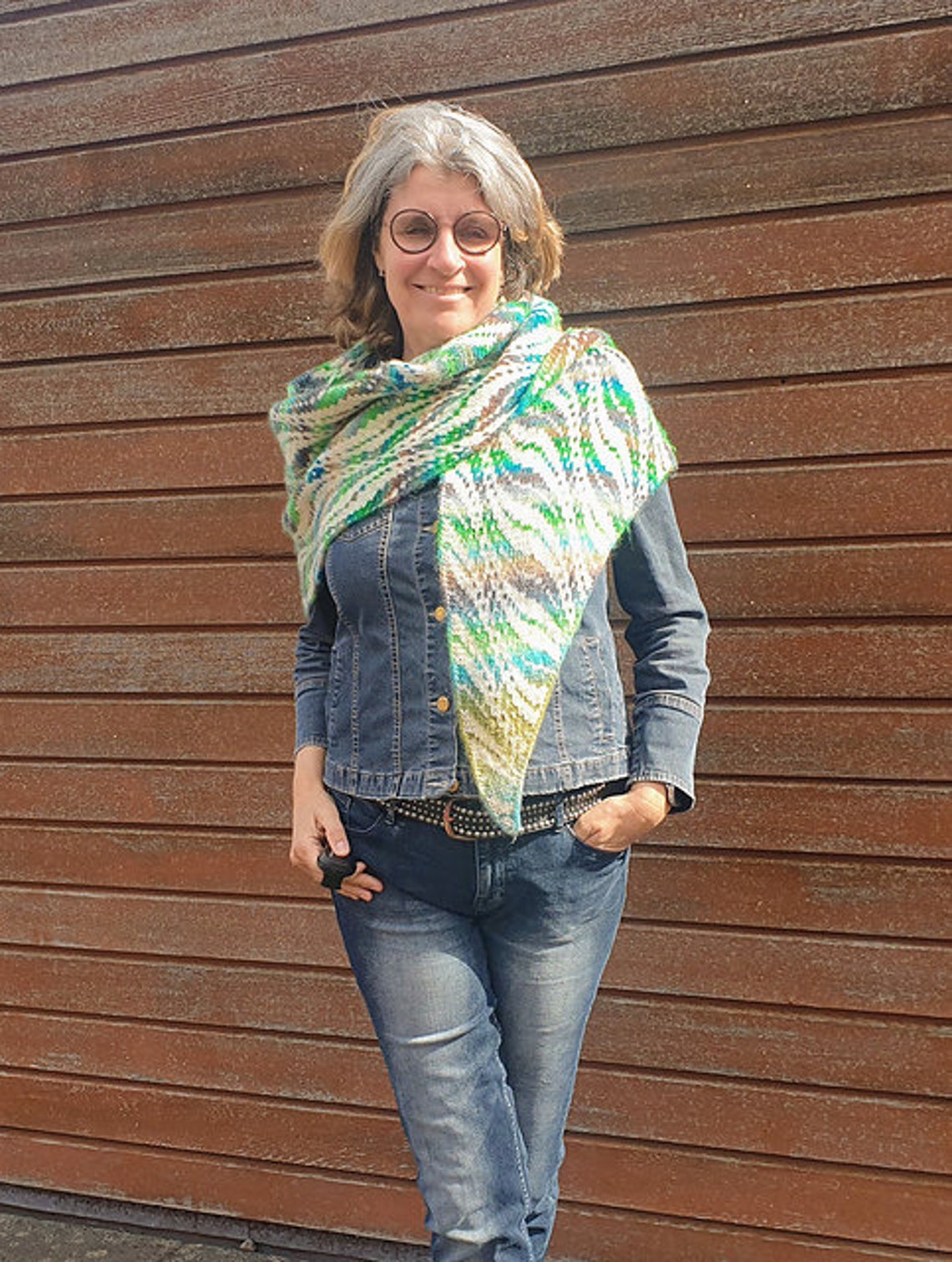 Double Florin Shawl - Double Knitting - Pattern - Etsy