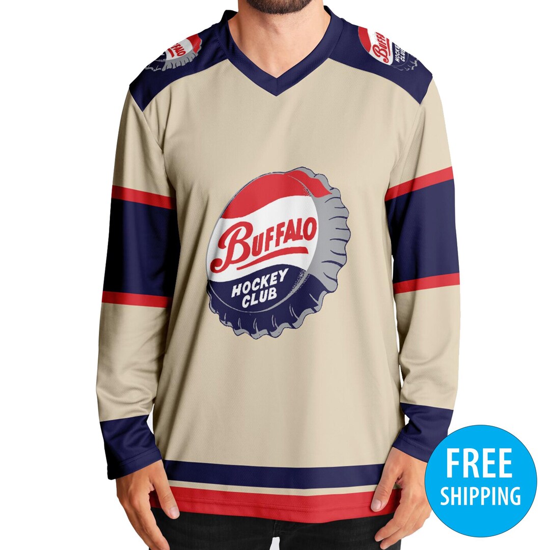 Buffalo Hockey Club Jersey, Buffalo Bison's Hockey Club Jersey, Buffalo ...