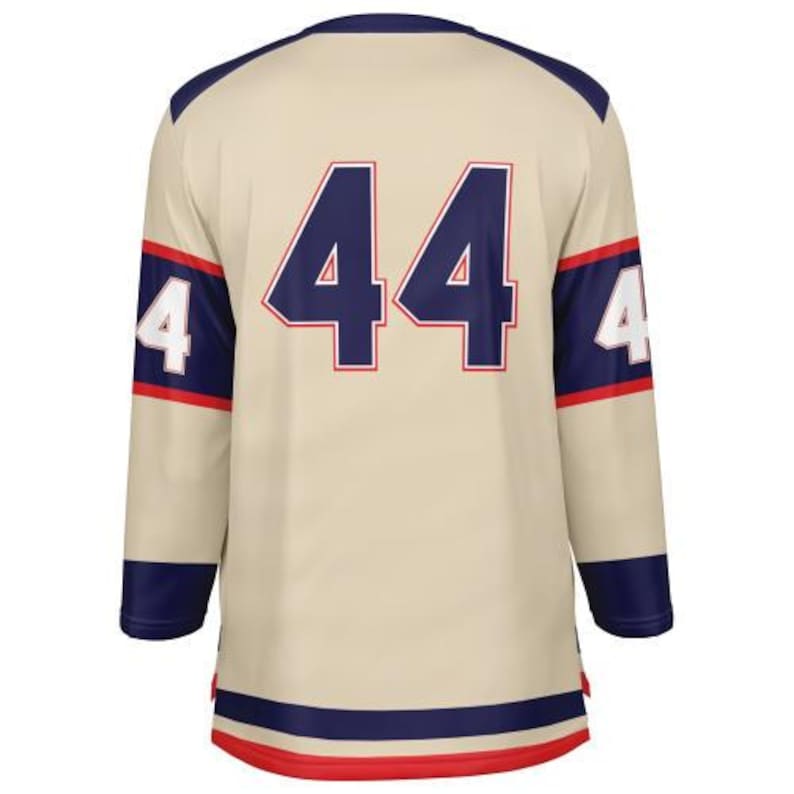 Buffalo Hockey Club Jersey: Retro Bison's Polyester Jersey - Etsy
