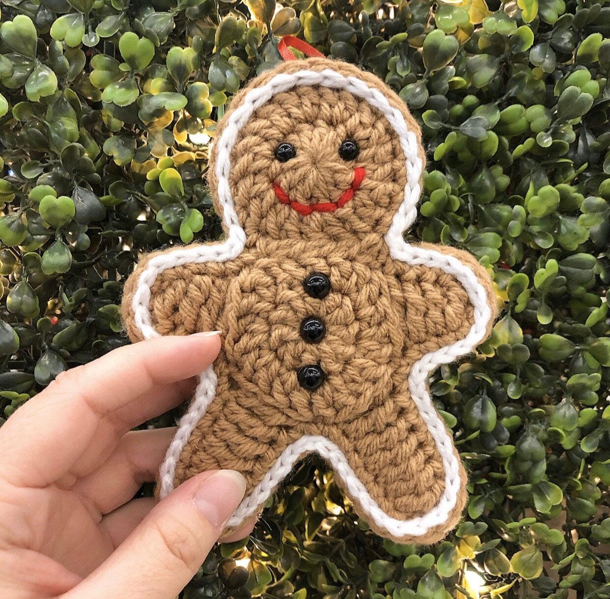 Gingerbread Man Christmas Tree Ornament | Stocking Stuffer | Gift ...