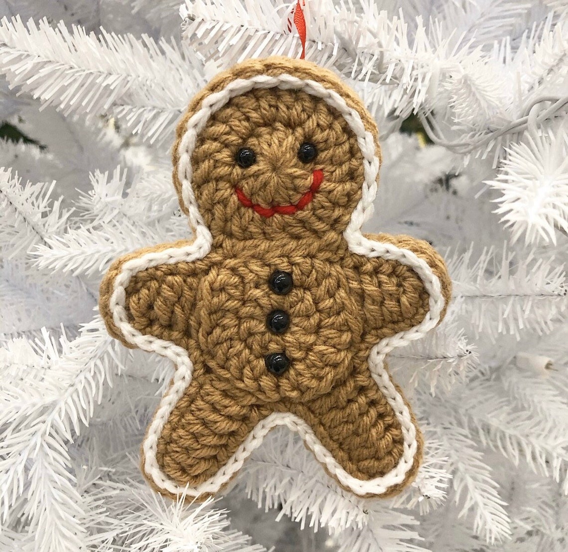 Gingerbread Man Christmas Tree Ornament Stocking Stuffer - Etsy Canada