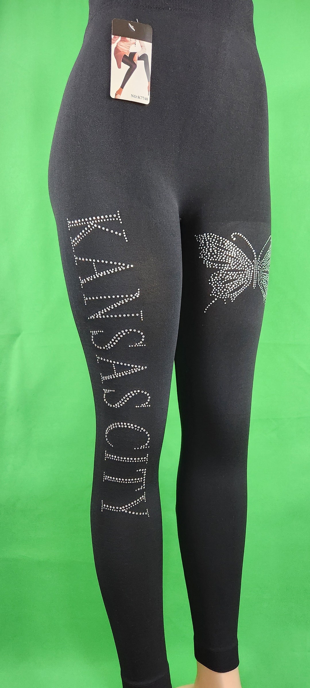 Rhinestone Embellished Kansas City With Crystal Butterfly Bling ...