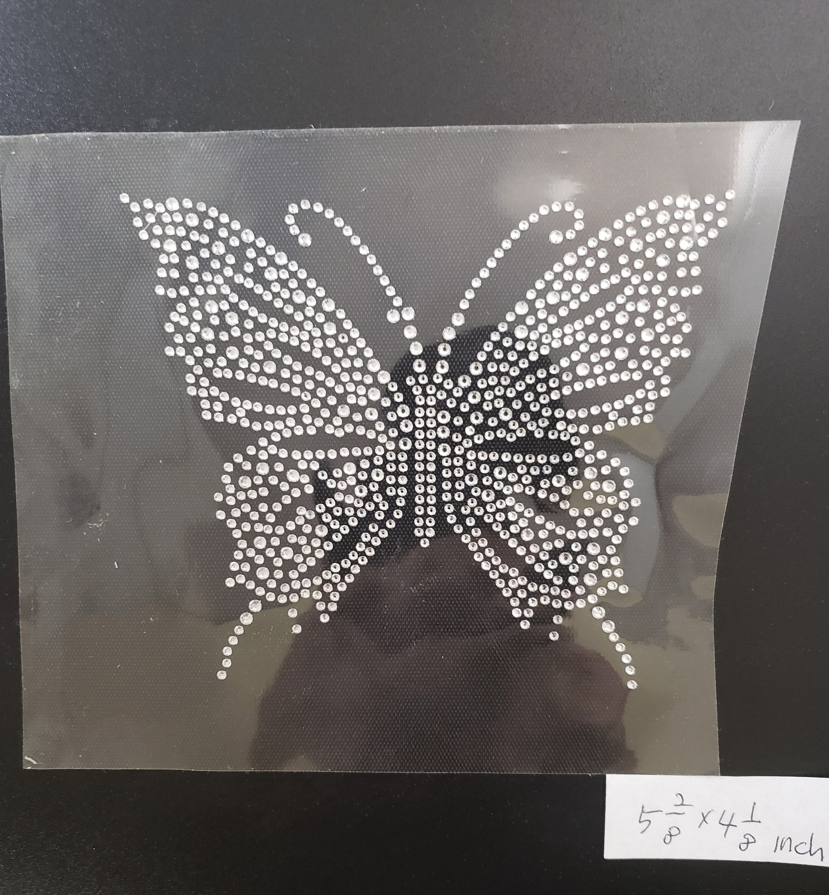 Rhinestone Solid Crystal Butterfly Design Decal for Gift ,diy ...