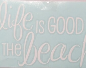 Life is Good Decal | Etsy