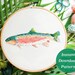 Hummingbird Pattern, Beachy Embroidery Pattern, Hand Embroidery Designs ...