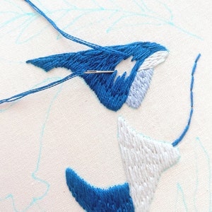 Eagle Ray Embroidery Pattern, Ocean Embroidery, Sting Ray Embroidery ...
