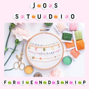 Friendship Bracelet Embroidery Pattern, Beading Embroidery ...