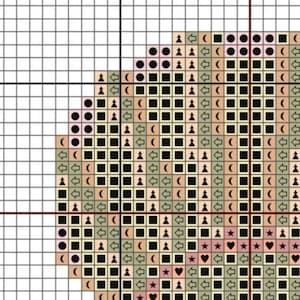 Scallop Shell Cross Stitch Pattern, Seashell Art, Ocean Cross Stitch ...